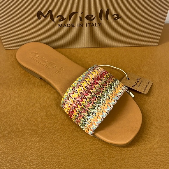 Mariella | Shoes | Mariella Made In Italy Leather Sock Multi Color ...